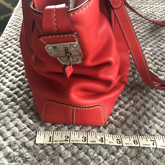Tod's | Bags | Tods Iconic D Style Red Leather Handbag | Poshmark